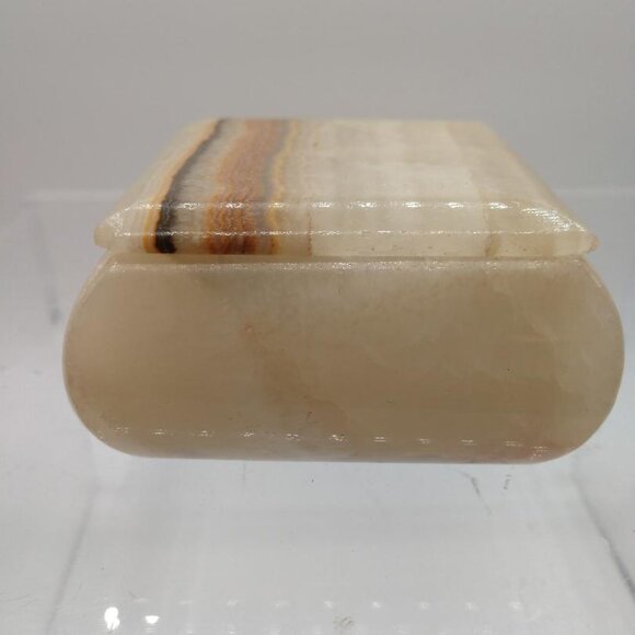 Onyx | Storage & Organization | Vintage Solid Onyx Trinket Box | Poshmark
